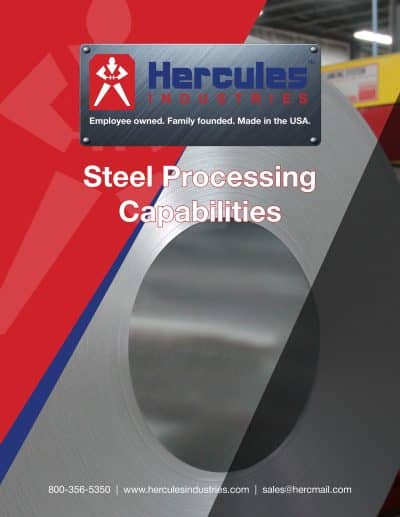 Steel Processing Made in America | Hercules Industries, Inc
